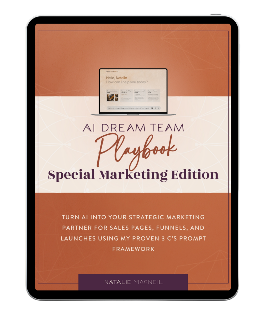 Prompt Playbook Confirmation (Amy Porterfield Version) | Natalie MacNeil